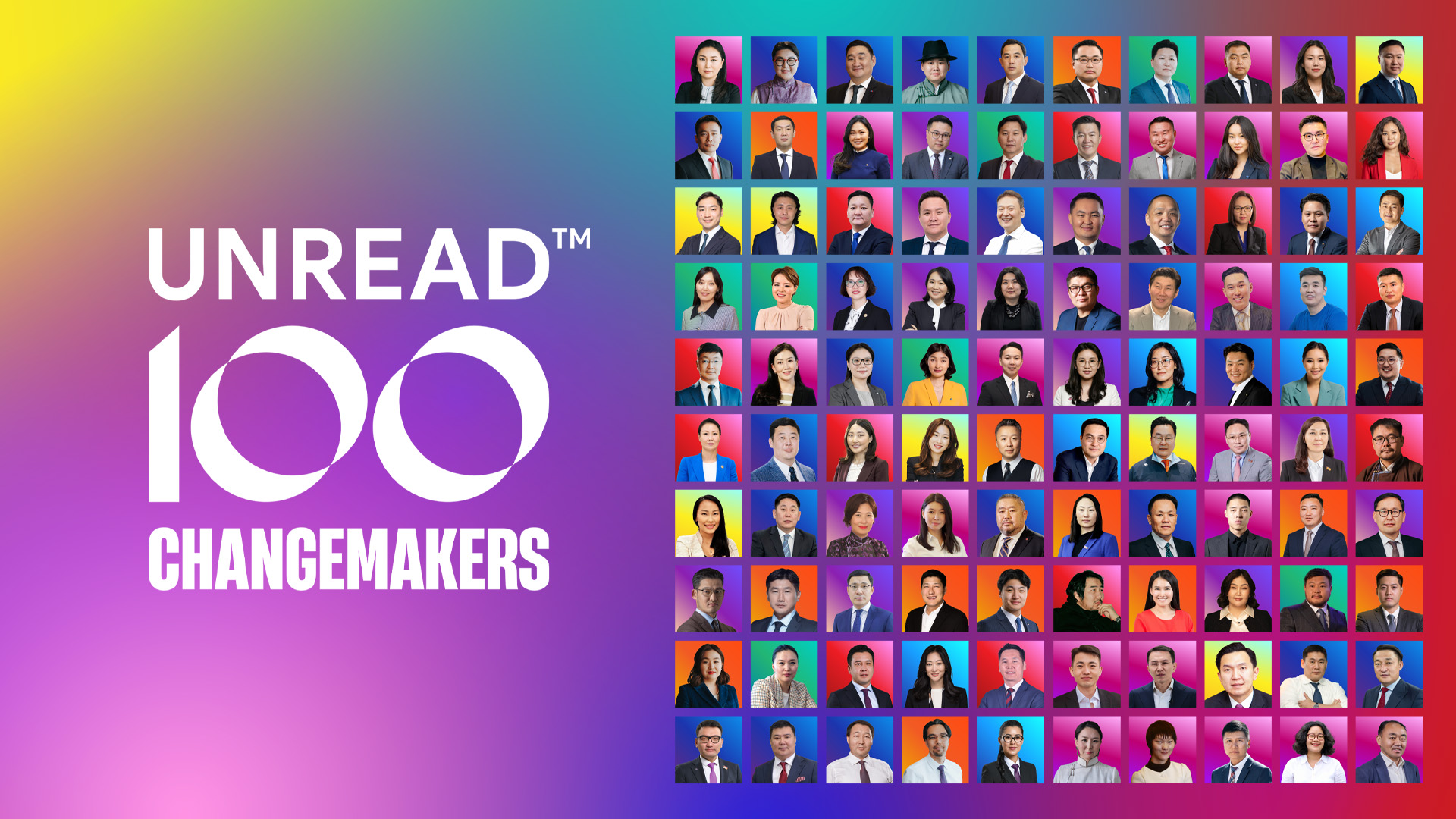 Unread 100 Changemakers